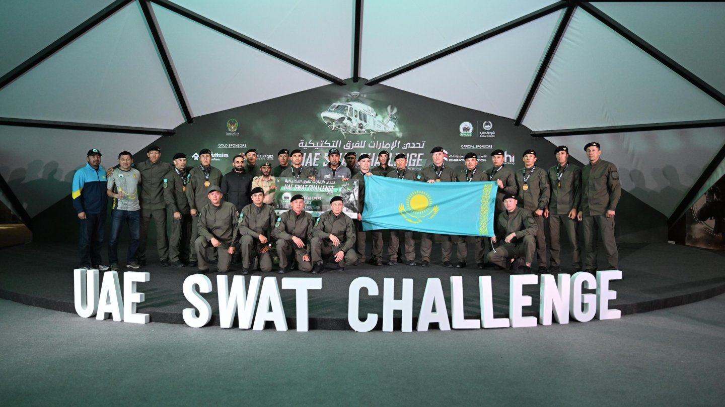 Команда «Сұңқар» завоевала первое место на третьем этапе SWAT Challenge 2025
