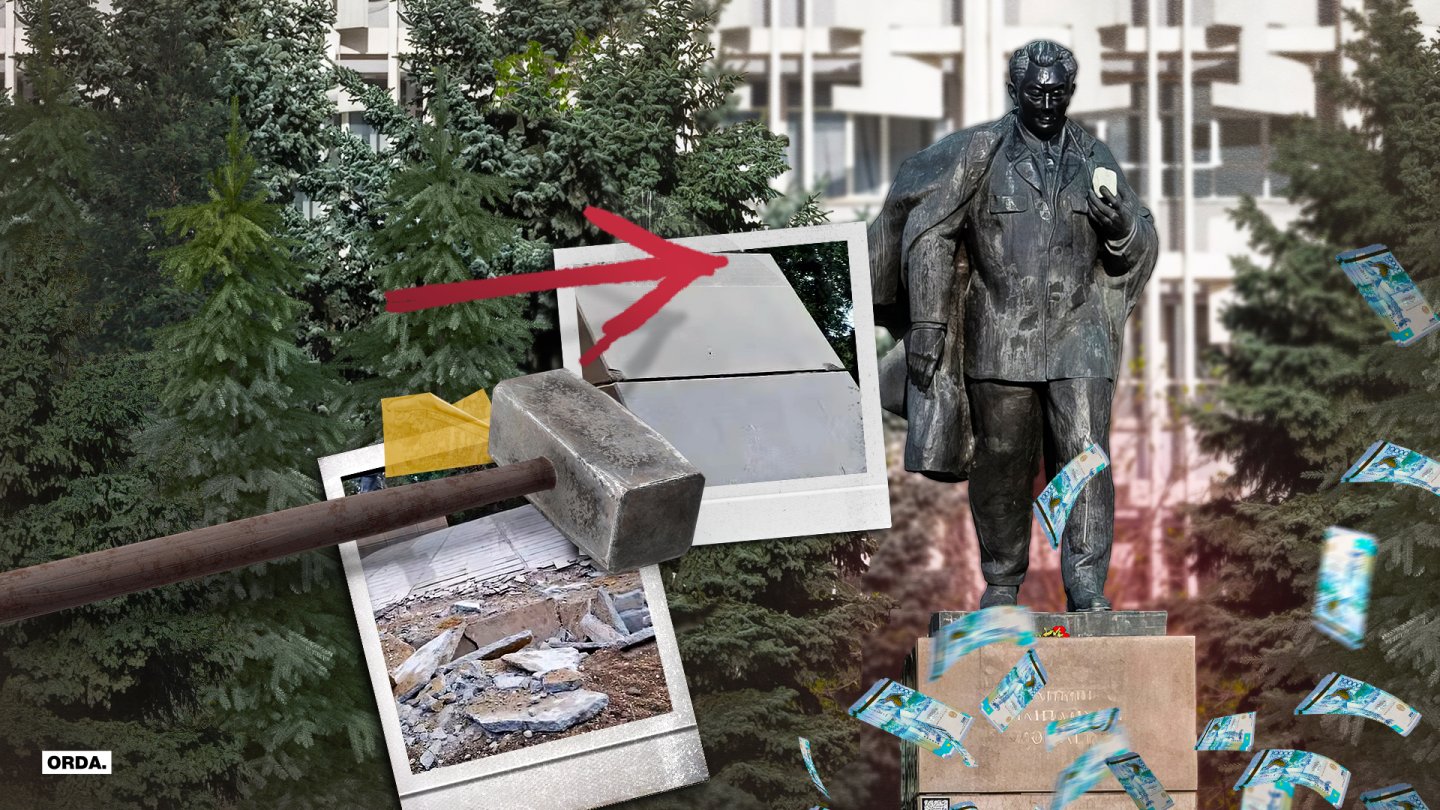 В Алматы на 50 метров передвинут памятник Сатпаеву. А почему активисты против?